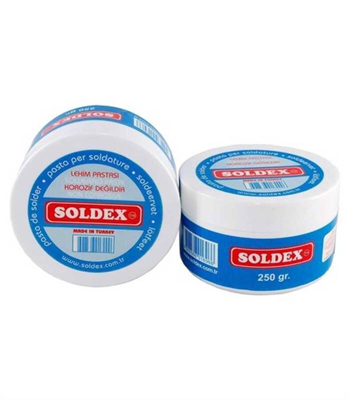 Soldex Lehim Pastası 250 gr. Lehim Teli ve Havyalar Soldex
